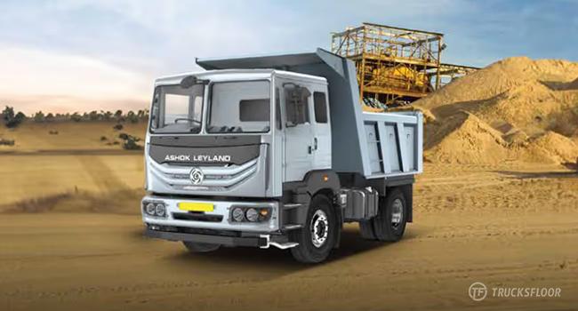 Ashok leyland AVTR 1920 4X2 Tipper 3100 / CBC Truck Price in India ...