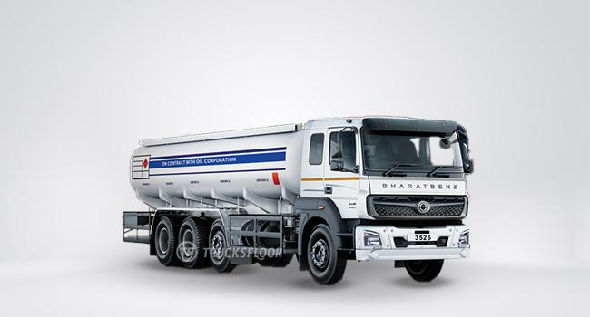 Bharat Benz 3526 R Tanker Truck Price in India, 2025 | Mileage ...