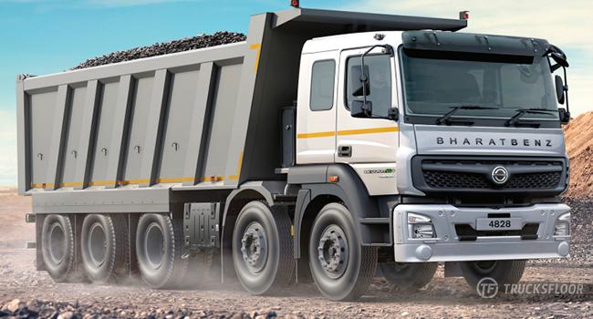 Bharat Benz 4828RT Truck Price in India, 2026 | Mileage, Brochure ...