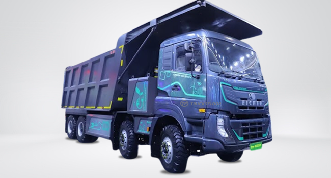 Eicher Pro 8035XM Electric Tipper Truck Price in India, 2026 | Mileage ...