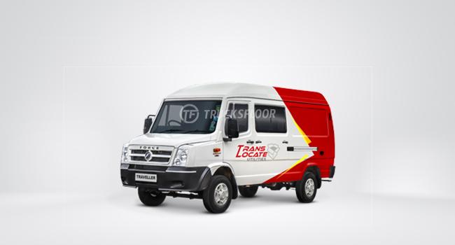 Force Traveller T1 DV SHELL 3700 FM2.6CR BSVI.2 PS ABS AIR BLOWER Truck ...