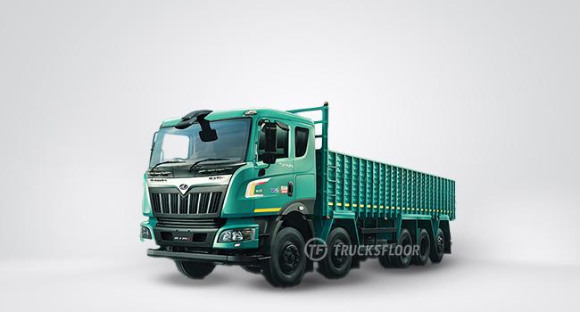 Mahindra Blazo X 42 Pusher Axle Truck Price in India, 2024 | Mileage, Brochure, Specifications ...