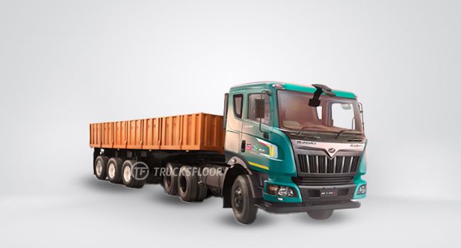 Mahindra Blazo X 55 Tractor Trailer 4100 Truck Price in India, 2025 ...