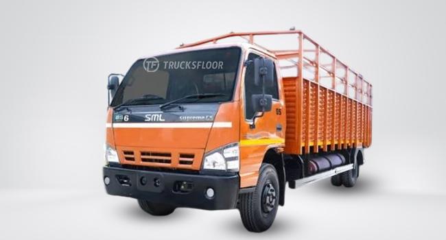 SML Isuzu Supreme GS CNG 4240 Truck Price in India, 2025 | Mileage ...