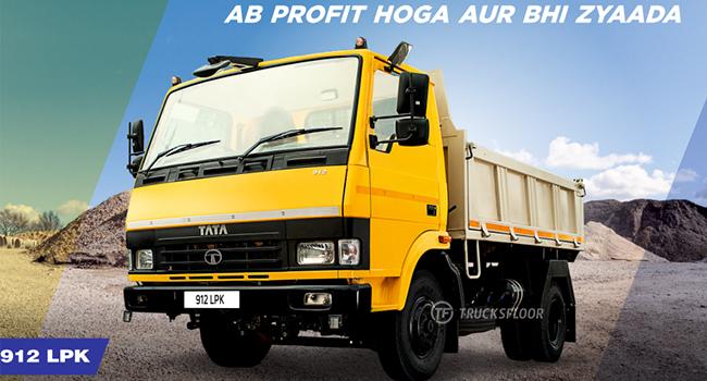 Tata LPK 912 3050 / Tipper Truck Price in India, 2026 | Mileage ...