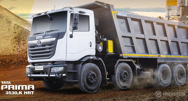 Tata Prima 3530.K HRT 5250 / 23 Cum / Box Truck Price in India, 2025 ...