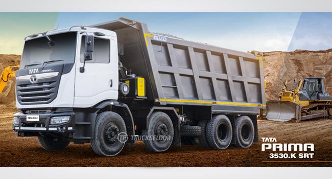 Tata Prima 3530.K SRT 5250 / 26 Cum / Box Truck Price in India, 2025 ...