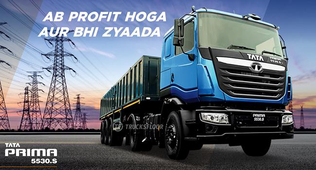 Tata Prima 5530.S(6X4) Truck Price in India, 2026 | Mileage, Brochure ...