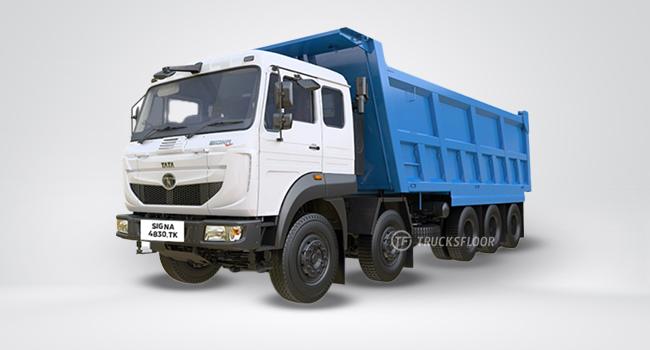 Tata Signa 4830.TK 10X4 STD 6800 / 29 Cum / Box Truck Price in India ...